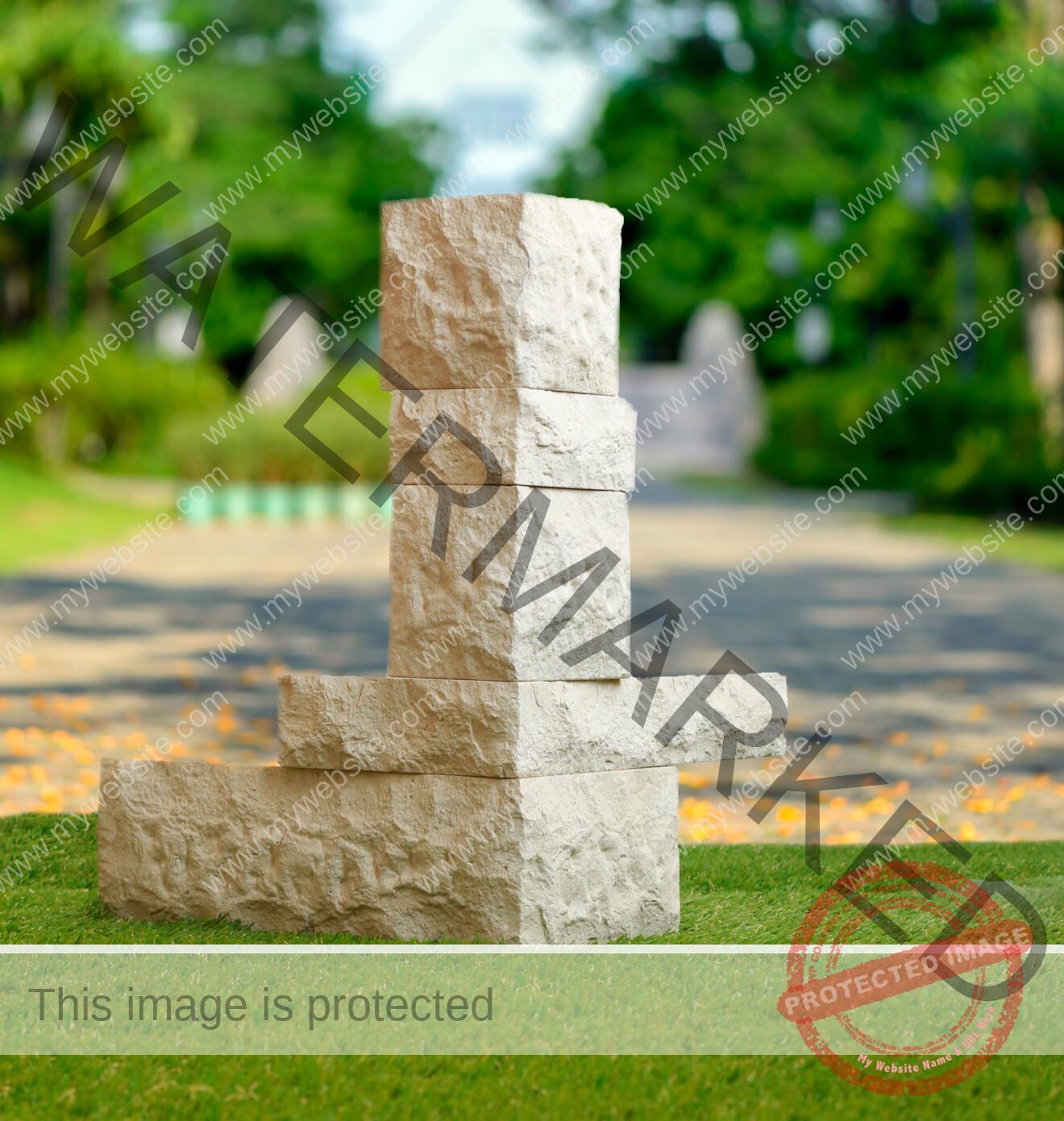 Rock & Split Face